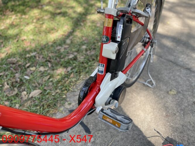 X547 – Xe đạp điện Mini Panasonic dành cho người lớn tuổi - Xe Đạp Điện Nhật Bản