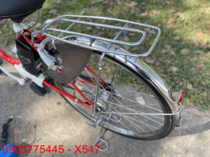 X547 – Xe đạp điện Mini Panasonic dành cho người lớn tuổi - Xe Đạp Điện Nhật Bản