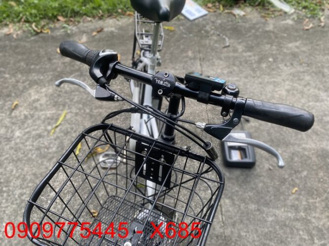 X685 : Xe đạp điện trợ lực mini Yamaha đời cao hàng Nhật bãi - Xe Đạp Điện Nhật Bản