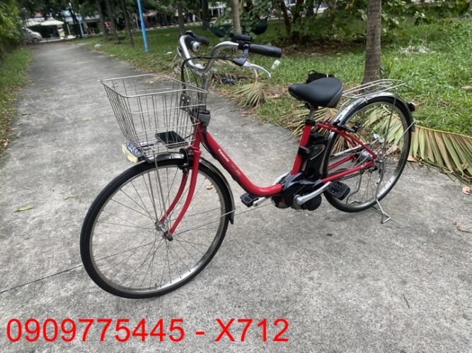 X712 – Xe đạp mini trợ lực điện Panasonic đời cao hàng Nhật cũ - Xe Đạp ...